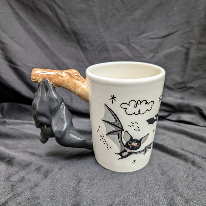 Bat Shaped Handle Mug – Midnight Rose Emporium