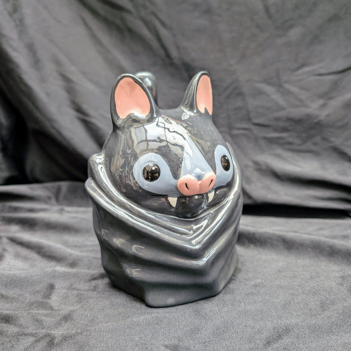 Bat Upside Down Ceramic Shaped Mug – Midnight Rose Emporium