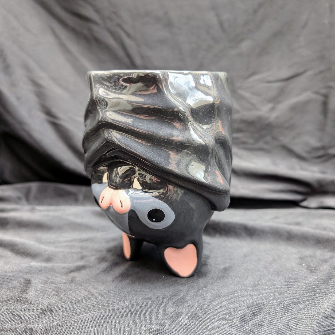 Bat Upside Down Ceramic Shaped Mug – Midnight Rose Emporium