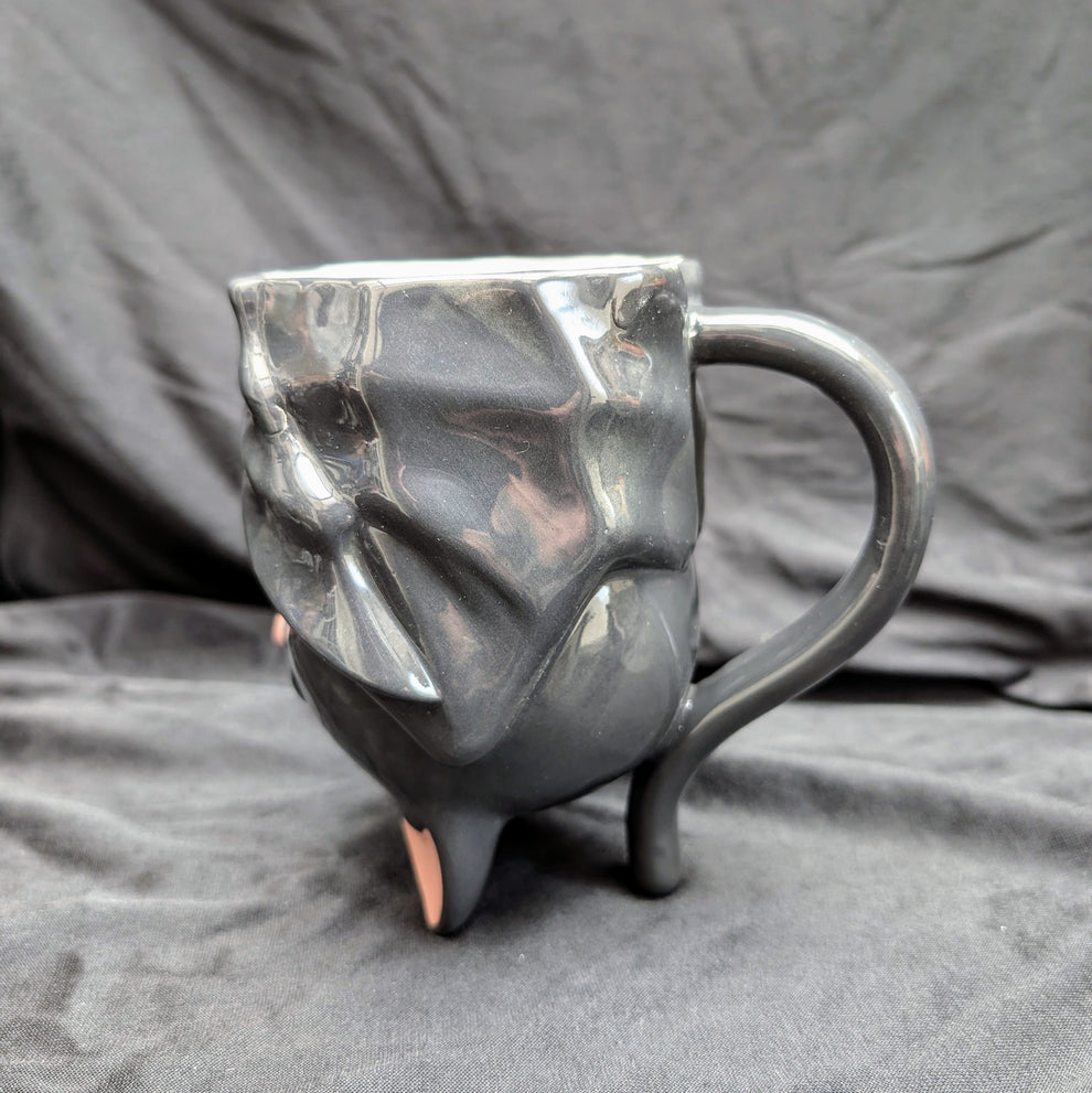 Bat Upside Down Ceramic Shaped Mug – Midnight Rose Emporium