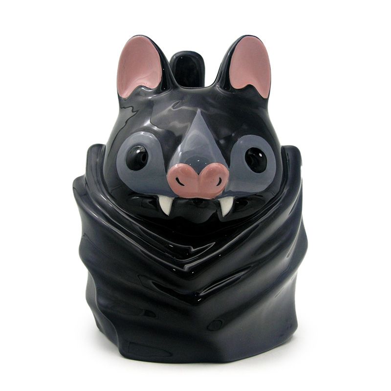 Bat Upside Down Ceramic Shaped Mug – Midnight Rose Emporium