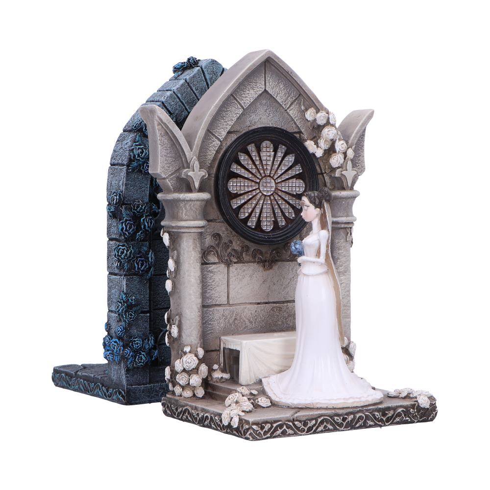 Corpse Bride Emily and Victoria Bookends – Midnight Rose Emporium