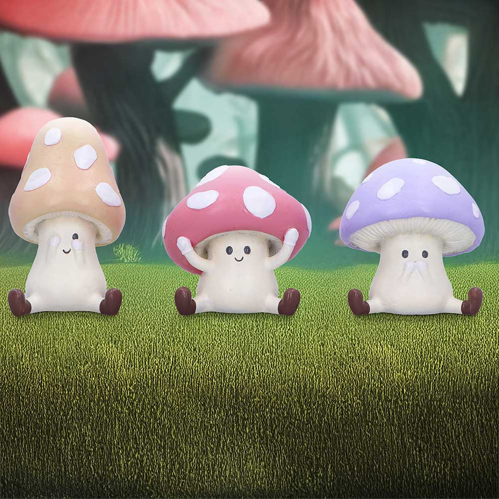 Three Wise Toadstools – Midnight Rose Emporium